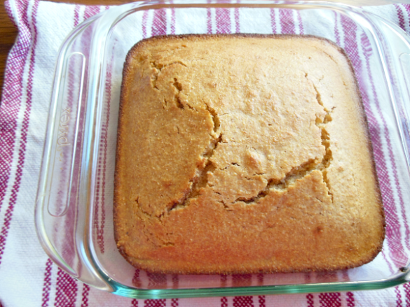 Blueberry Coconut Cornbread - Tastefully Eclectic