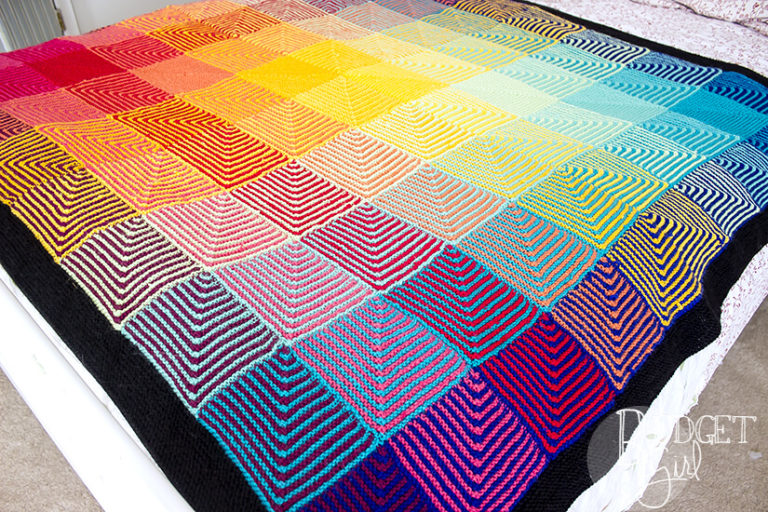 Checkerboard Baby Blanket - Tastefully Eclectic