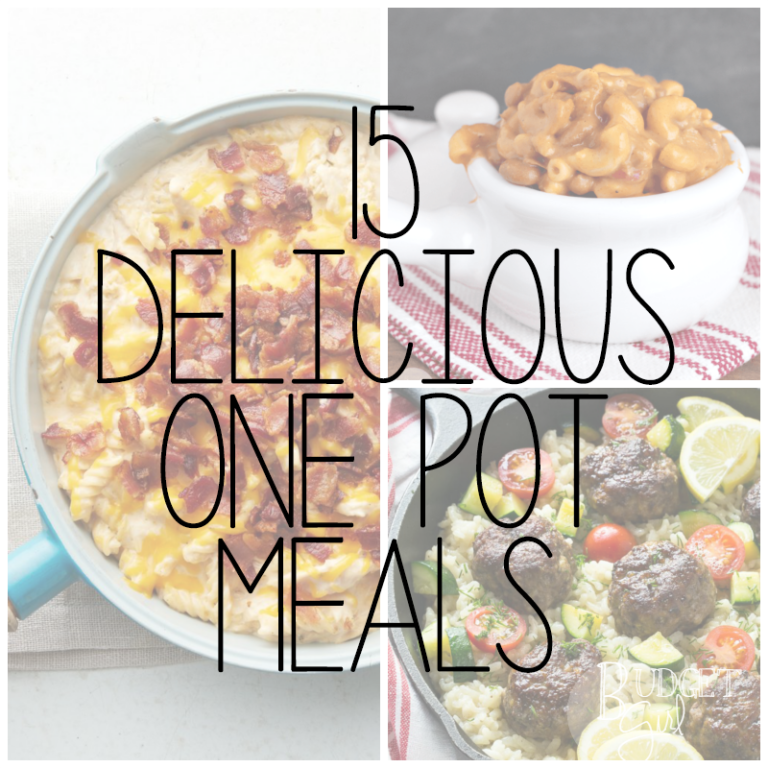 15 Delicious One Pot Recipes