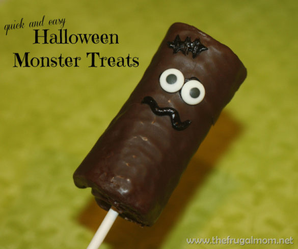 Quick and Easy Halloween Monster Treats from The Frugal Mom ...