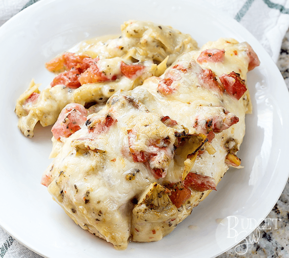 Italian Chicken Recipe for Two 2 - Tastefully Eclectic