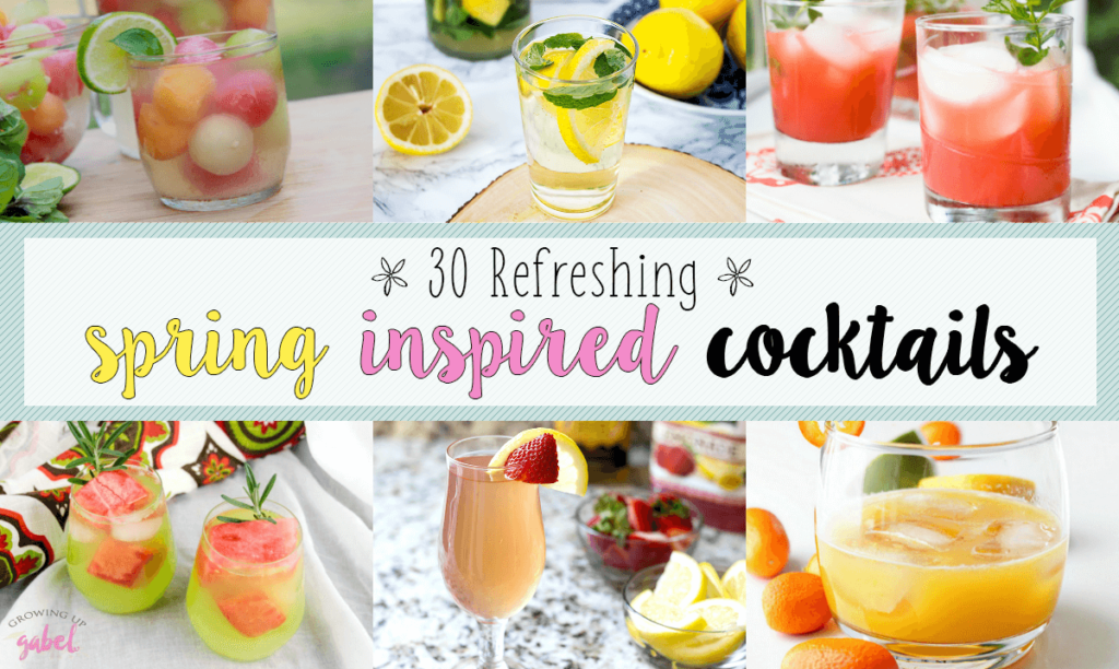 30 Refreshing Spring Inspired Cocktails You Need to Try2 - Tastefully ...